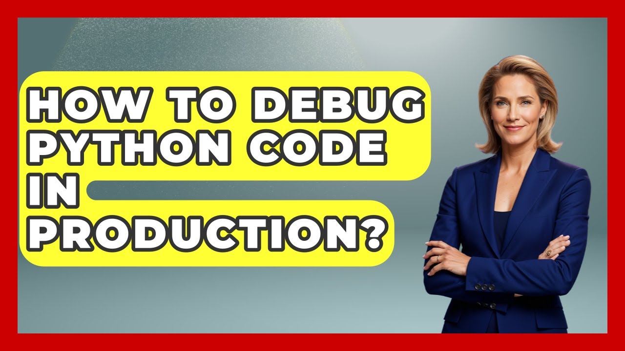 How To Debug Python Code In Production? - Python Code School