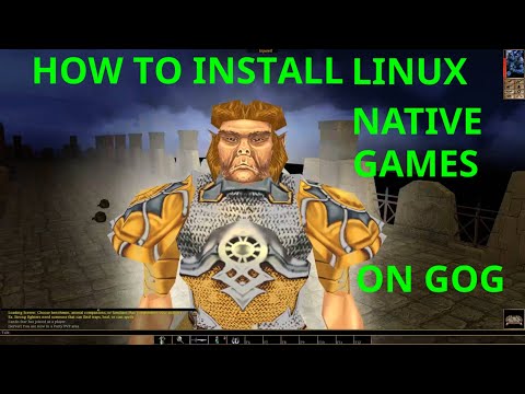 How to Install Linux Native Games on GOG