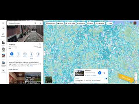 Google Maps Travel in Time