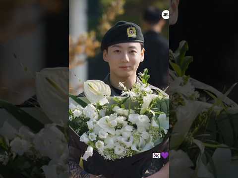 Jungkook[BTS]( #정국 ) discharged from Military 🥹 #bts #army #shorts #viral #trending #kpop #jungkook