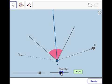 Angle Bisector Definition: Dynamic Illustration Without Words