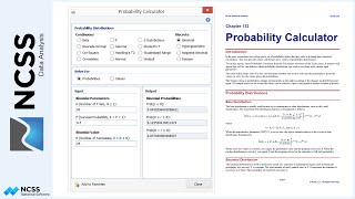 NCSS Statistical Software Training Videos | Statistical Analysis Training