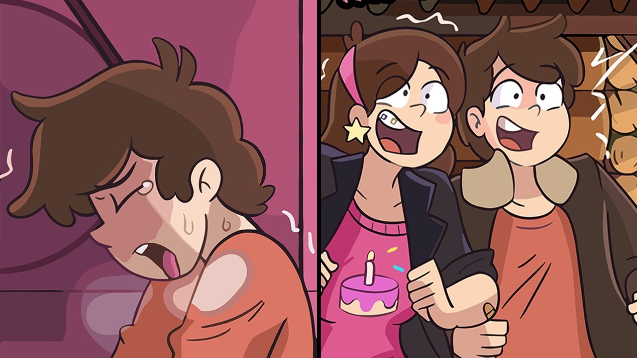 Special gift for Dipper - HermitMoth Comic dub