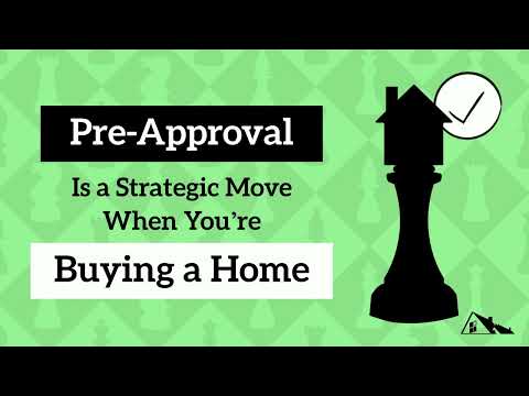 Pre Approval Is A Strategic Move