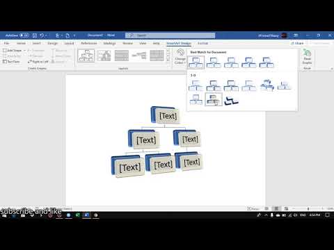 Smart Art Styles in Word