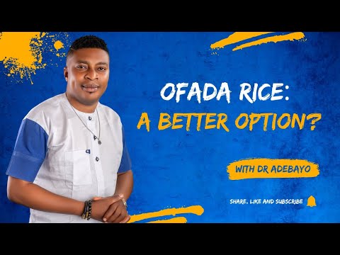 Why You Should Eat More Ofada Rice by Dr Adebayo