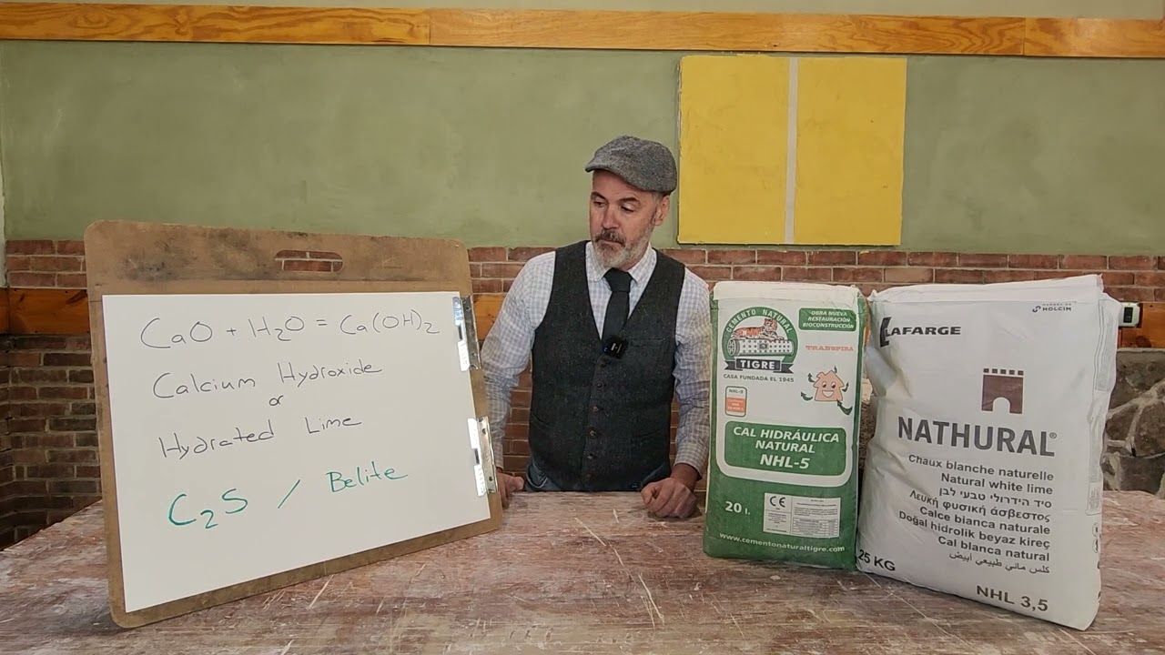Hydrated vs Hydraulic Lime. What's the difference?