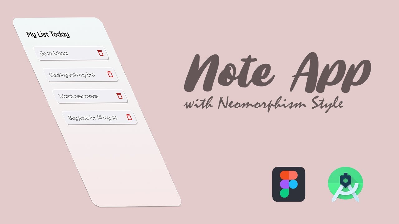 Note App part 1 | Figma and Android studio tutorial