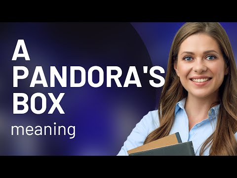 Unboxing "Pandora's Box": Understanding the Phrase