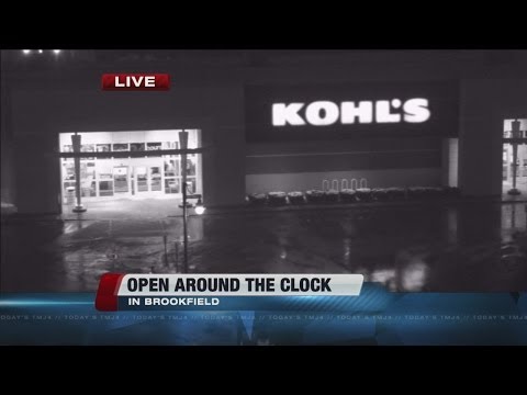 Kohl's stores begin 100-hour holiday marathon