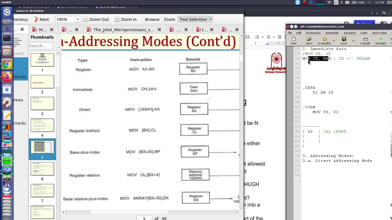 Microprocessors Tutorials 03