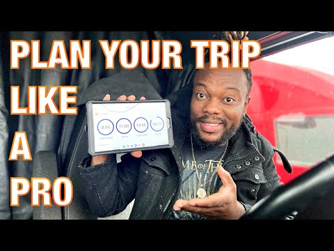 NEW CDL DRIVERS! HOW TO PROPERLY PLAN YOUR TRIP - STEP BY STEP 
