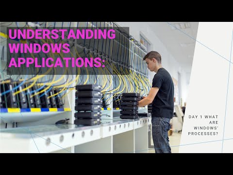 Understanding Windows Applications: Day 1 What are Windows' Processes?