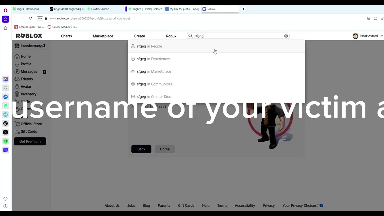 How to hack roblox accounts. Link Tree in comments.