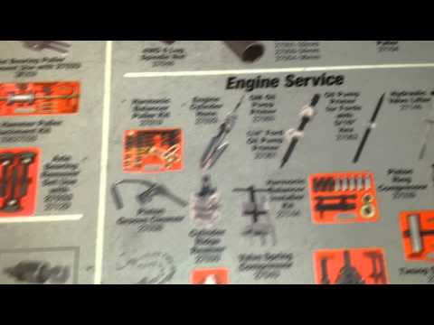 AutoZone Rental Tool Program List