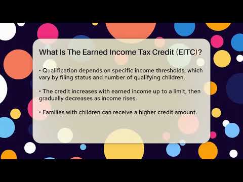What Is The Earned Income Tax Credit (EITC)? - The Sociology Workshop