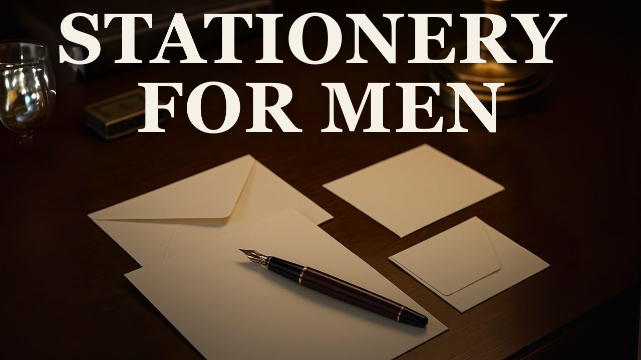 Stationery for Men | 5 Essentials for a Gentleman’s Desk