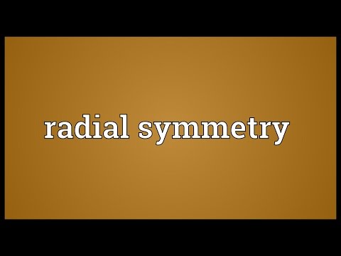 Radial symmetry Meaning