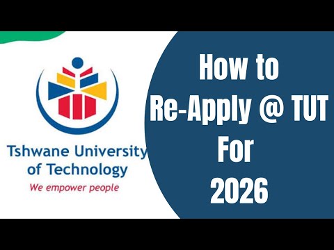 How to apply as a returning student at TUT 2026 online application