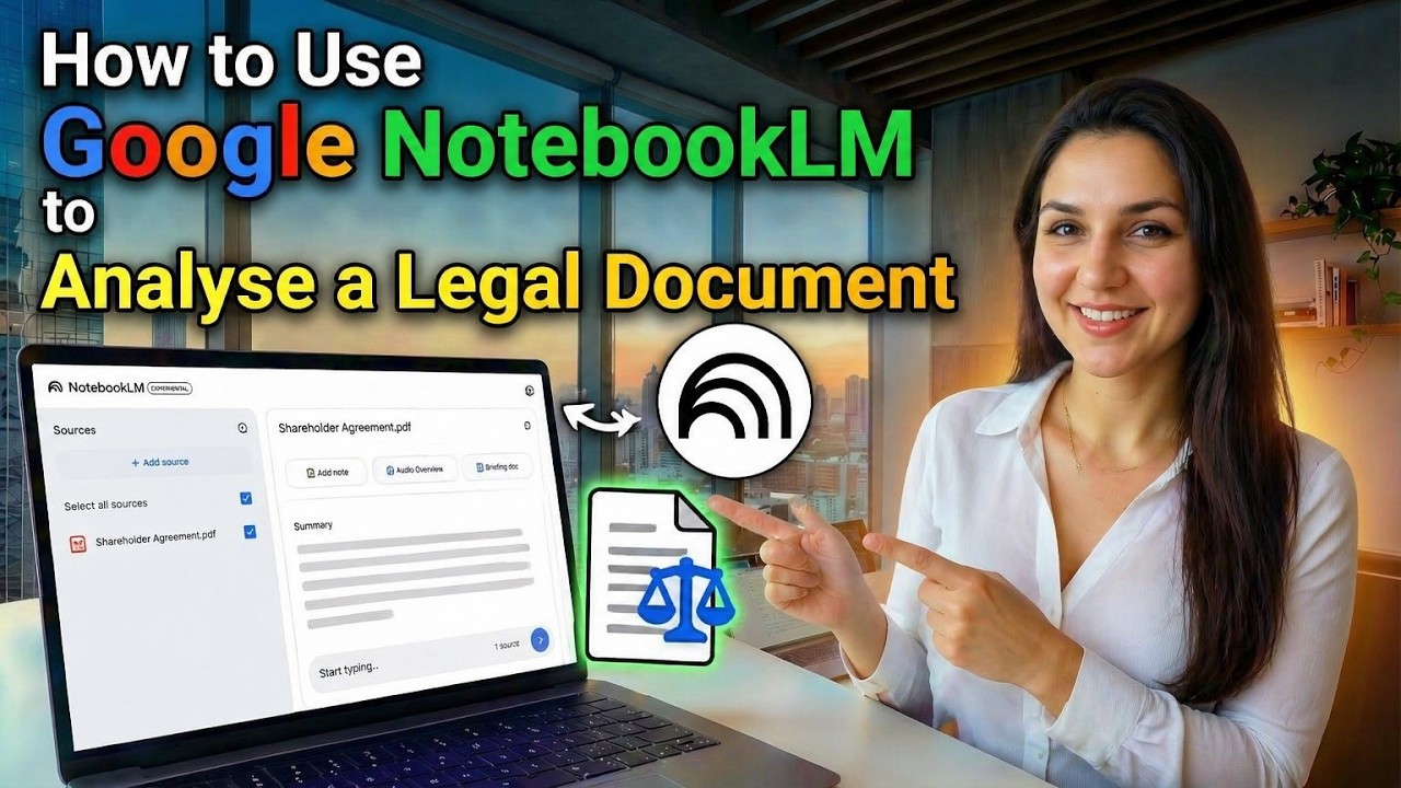 How to Use Google NotebookLM to Analyse a Legal Document