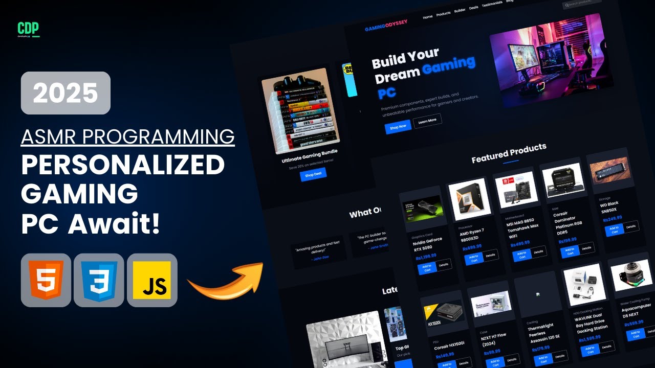 🔥Ultimate Gaming PC Builder Website: Build & Sell Custom Rigs Like a Pro! (Full Tutorial)🔥