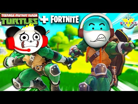 Teenage Mutant Ninja Turtle Fornite Event with Combo Panda and Big Gil!!