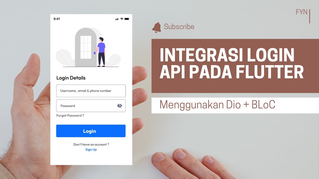 Cara Integrasi Login API Pada Aplikasi Flutter Menggunakan State Management BLoC