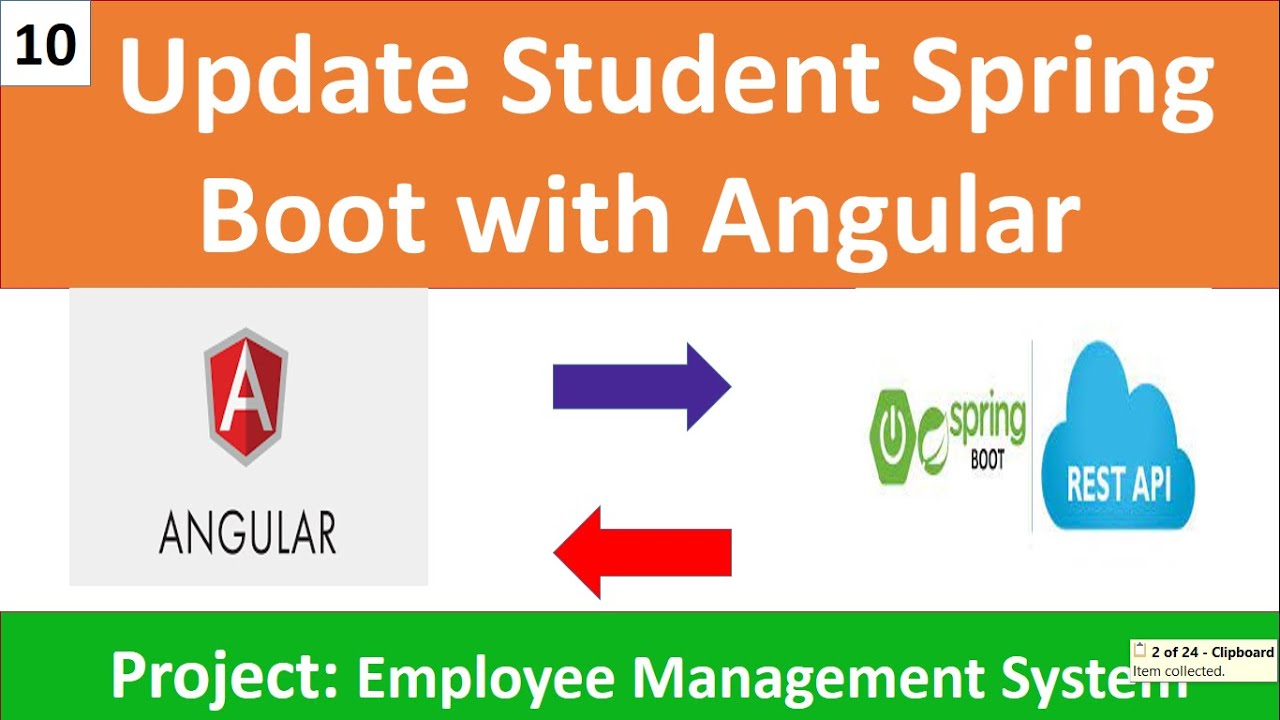 Update Student Record Part-2  Employee Management System