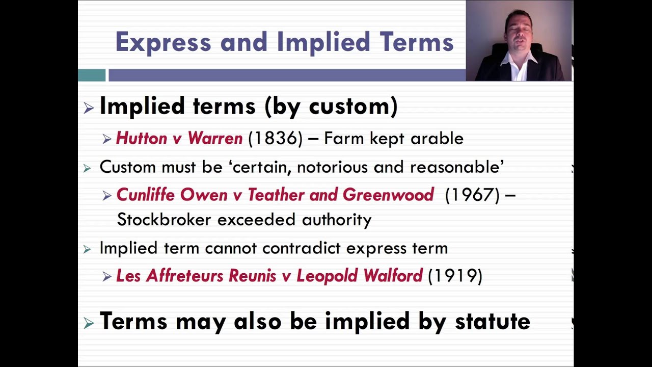 Contractual Terms (3 of 3)