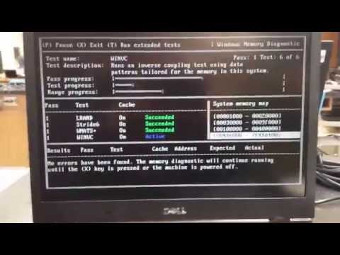 Memory Testing with the Windows Memory Diagnostic Tools