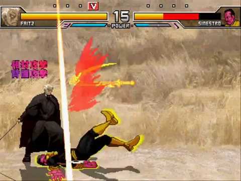 DF Mugen: Fritz stabs a yellow lantern