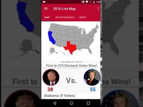 Live Elections Map for Android
