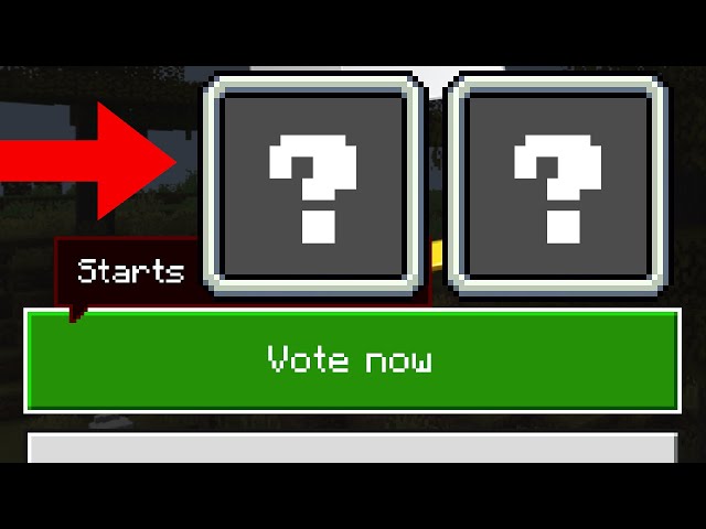 How to vote in Minecraft Mob Vote 2022