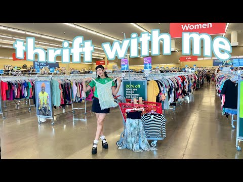 THRIFT WITH ME // thrift hopping in Vegas for my *SUMMER* wardrobe and a tattoo!!!👀