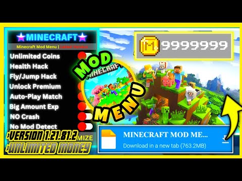 "MINECRAFT MOD MENU! π₯ Unlock All Features!"
