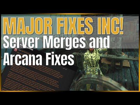 Server Merge, Arcana Fixes and Luck Explained | New World