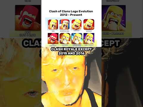 Clash Of Clans LOGO Evolution π