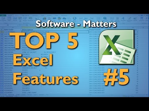 Left, Right, Mid and Trim Excel Functions - Top 5 Excel Features #5