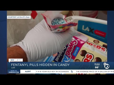 12,000 fentanyl pills hidden inside popular candy packaging