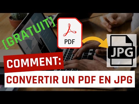 Comment convertir un PDF en JPG