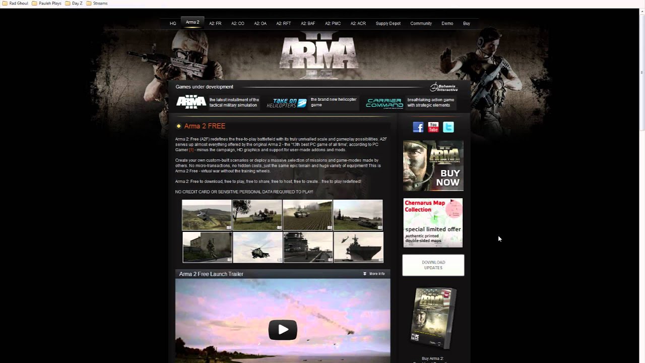 How to get ArmA 2 free version