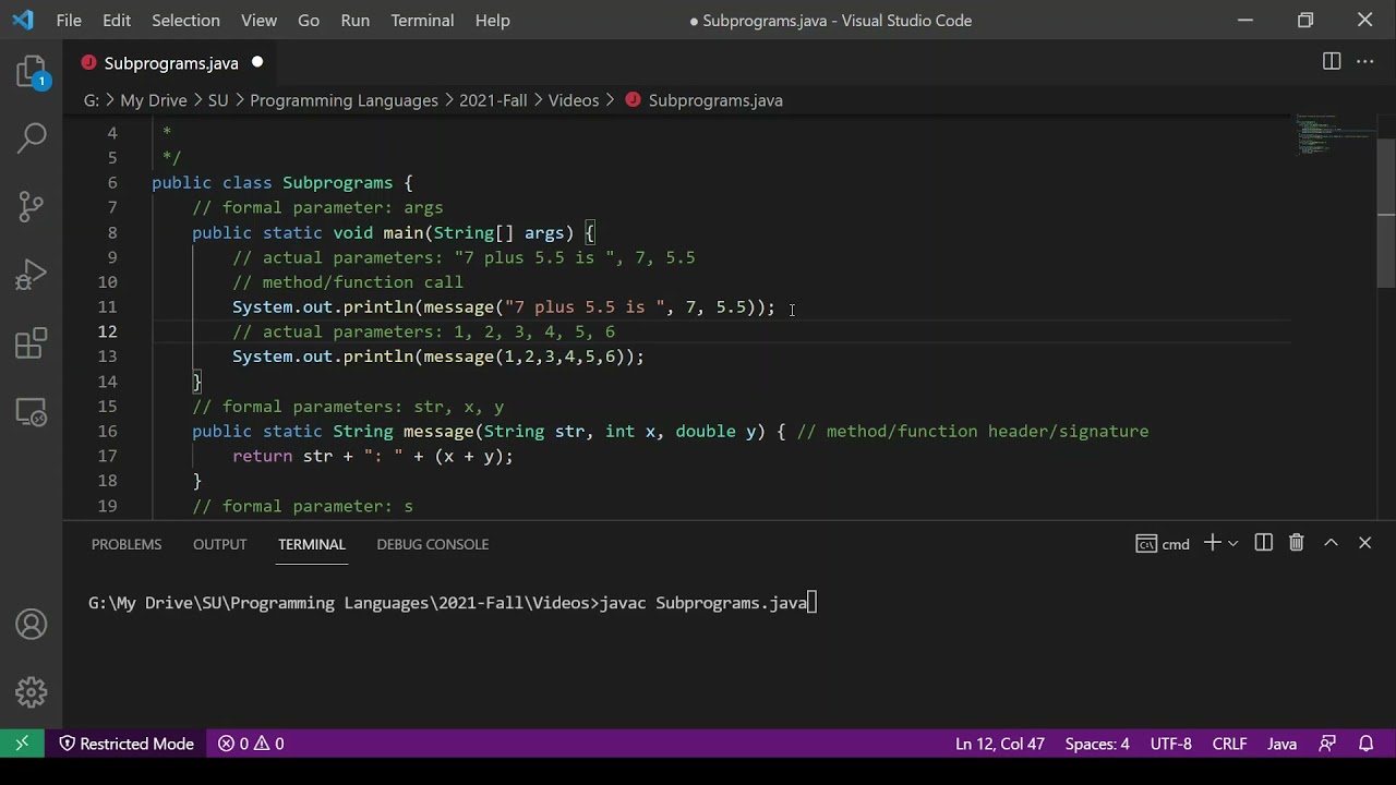 Parameter Specification in Python, Java, C++, C#: Optional Values, Default Values, and Overloading