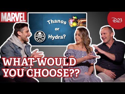 Play Marvel This or That with the Cast of Agents of S.H.I.E.L.D.