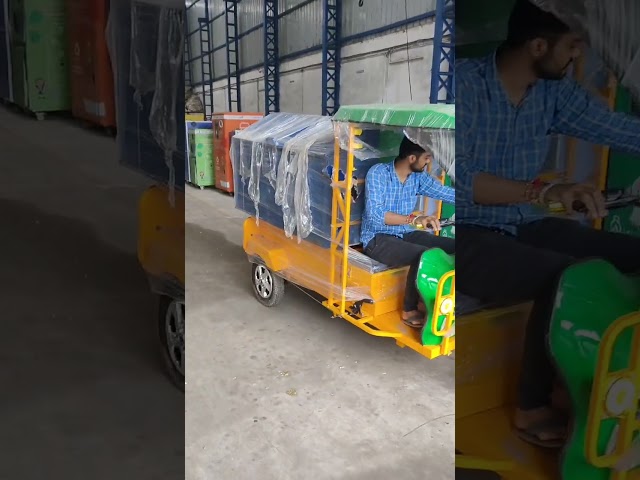 Electric Garbage Van - Garbage Collection E Rickshaw Van Manufacturer ...
