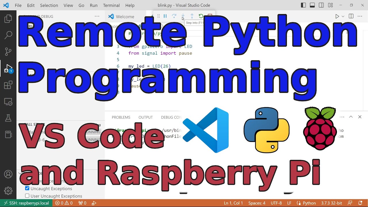 Remote Python Programming with VS Code and Raspberry Pi