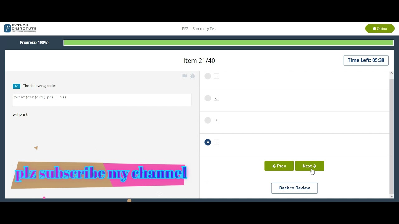 #Python Essentials 2 #STUDY RESOURCES PE2 summer test