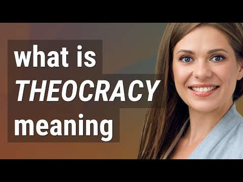 Theocracy | meaning of Theocracy