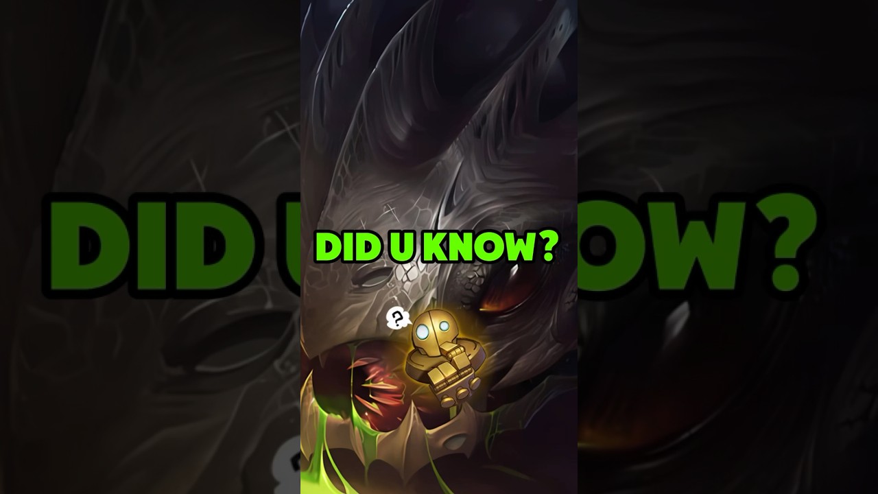 Did you know this Kog'Maw trick? #leagueoflegends #leagueoflegendsvideos #kogmaw