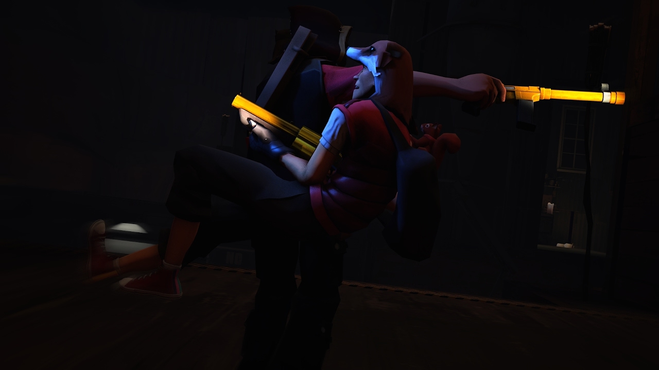 【TF2】TF2 Fanart Scout and Sniper