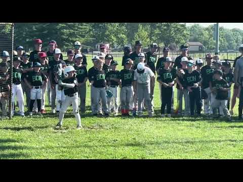 2025 Badin Baseball Camp Home Run Derby Champ